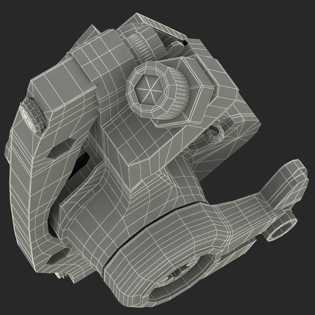 Bicycle Brake Caliper Shimano 3d Model