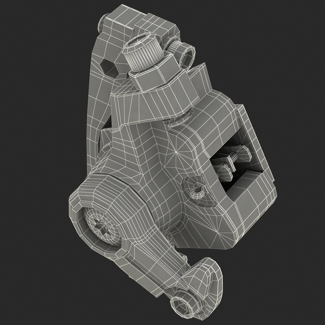 Bicycle Brake Caliper Shimano 3d Model