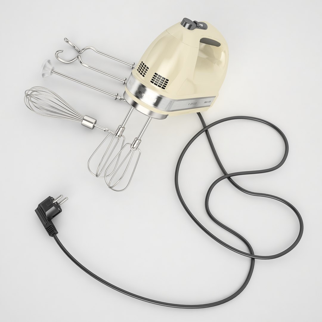 3d model manual mixer kitchen