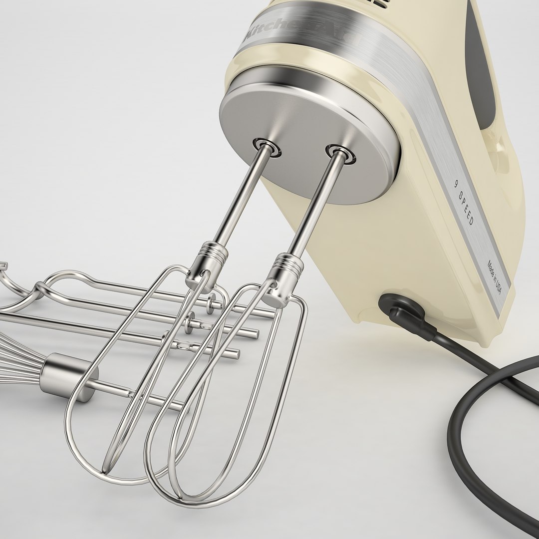 3d model manual mixer kitchen