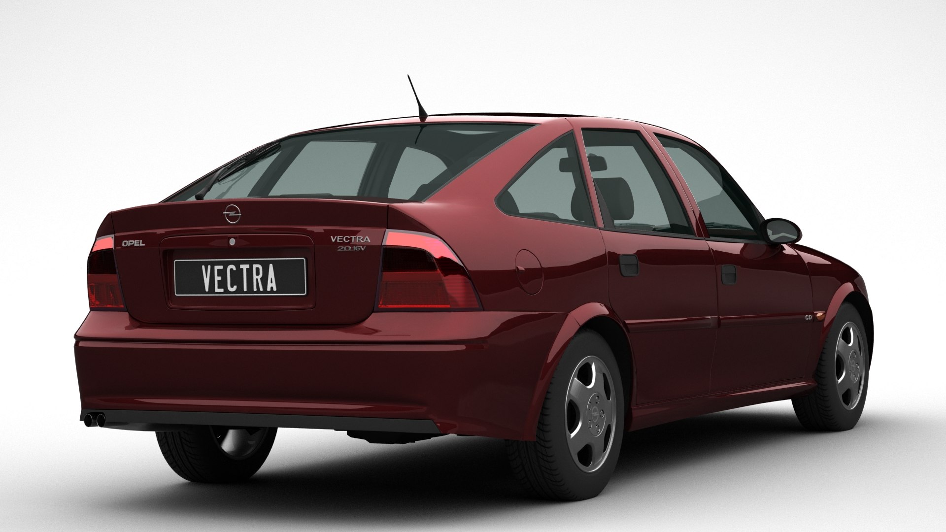 3D Opel Vectra B HB Facelift - TurboSquid 2010855
