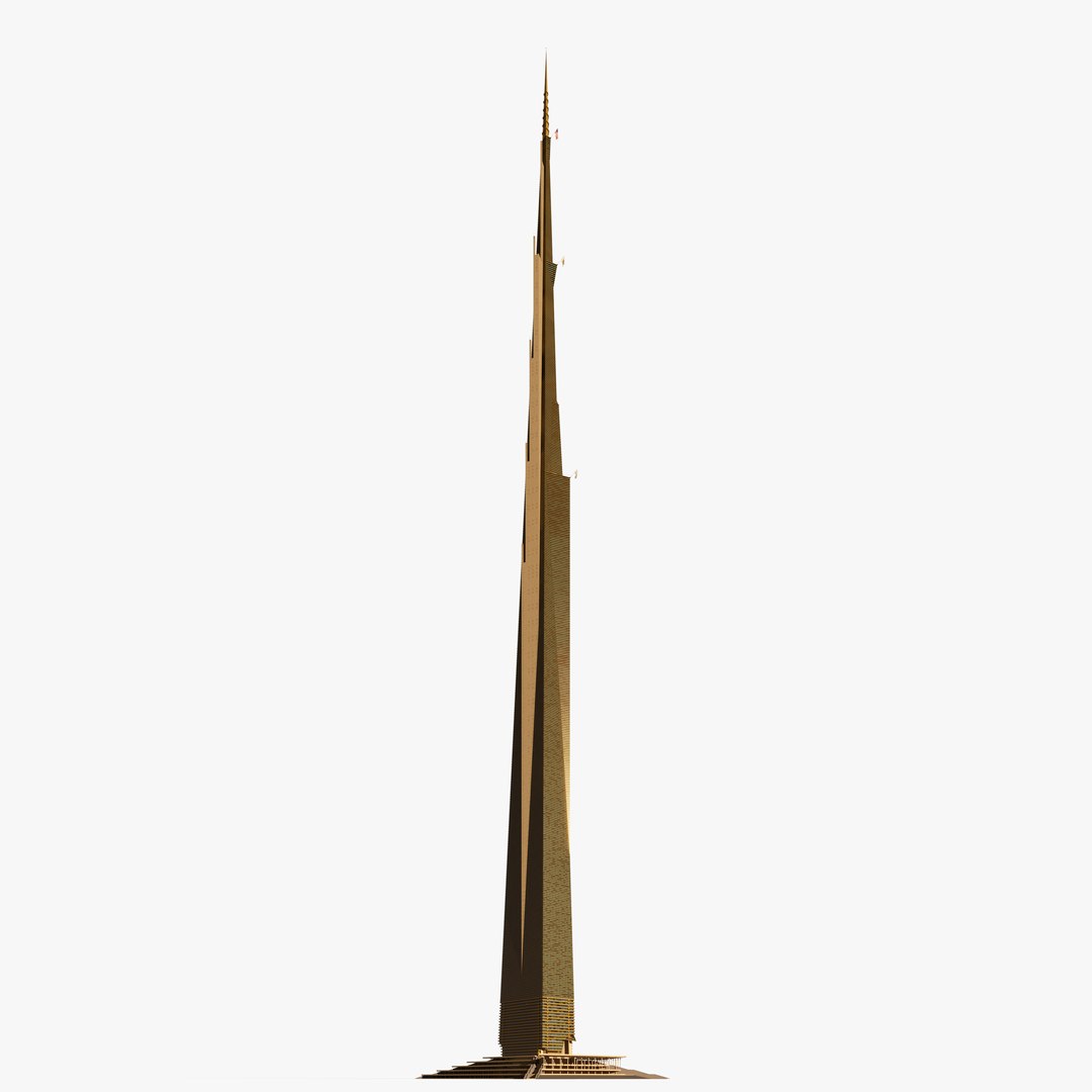 3D Mile High Tower The Illinois 3D Model - TurboSquid 2154832