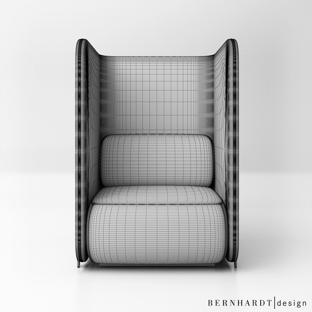 Bernhardt Design Code Sofa 3D Model - TurboSquid 1181619