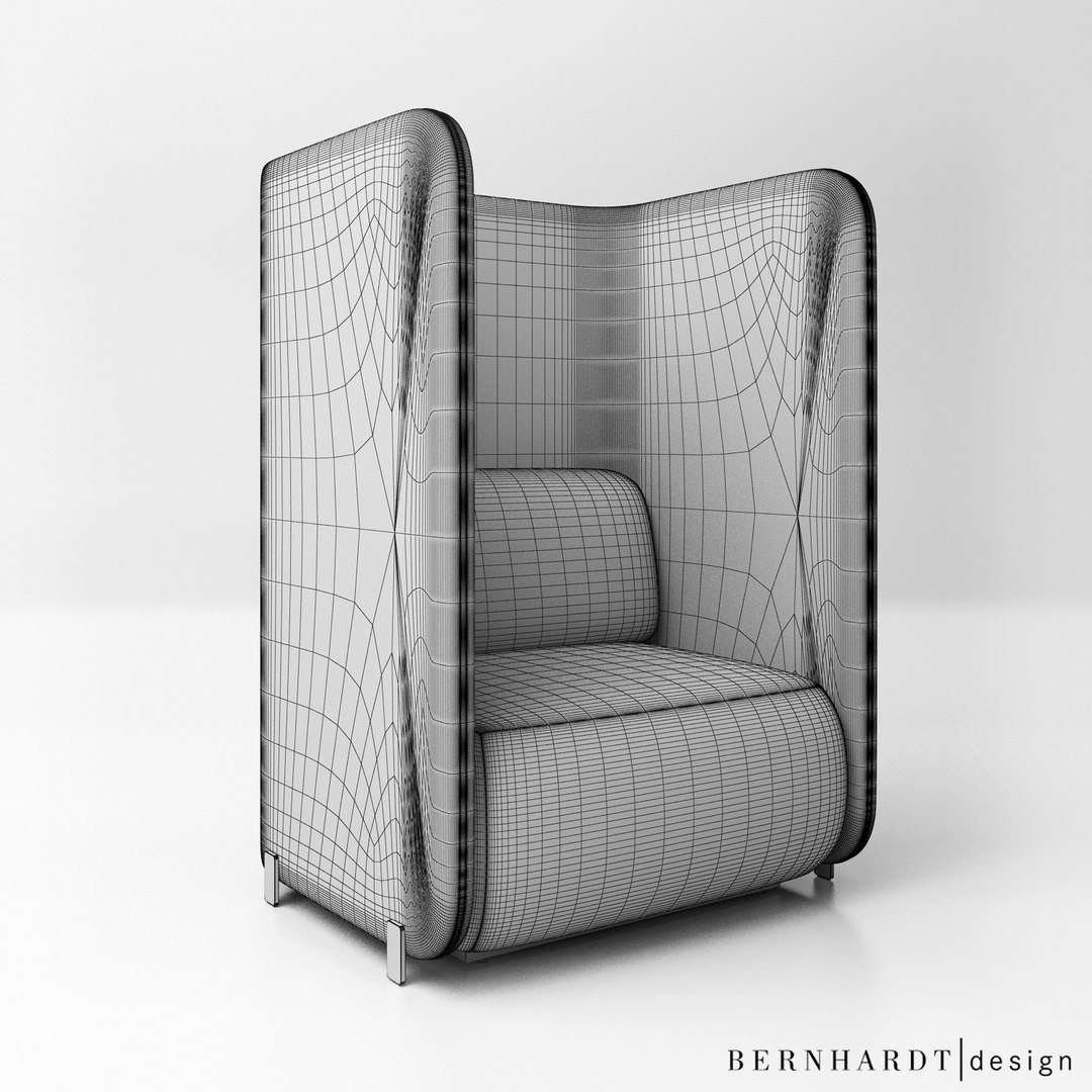 Bernhardt Design Code Sofa 3D Model - TurboSquid 1181619