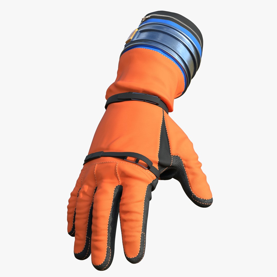 3D model Artemis Orion Crew Survival System OCSS Gloves 3D model ...