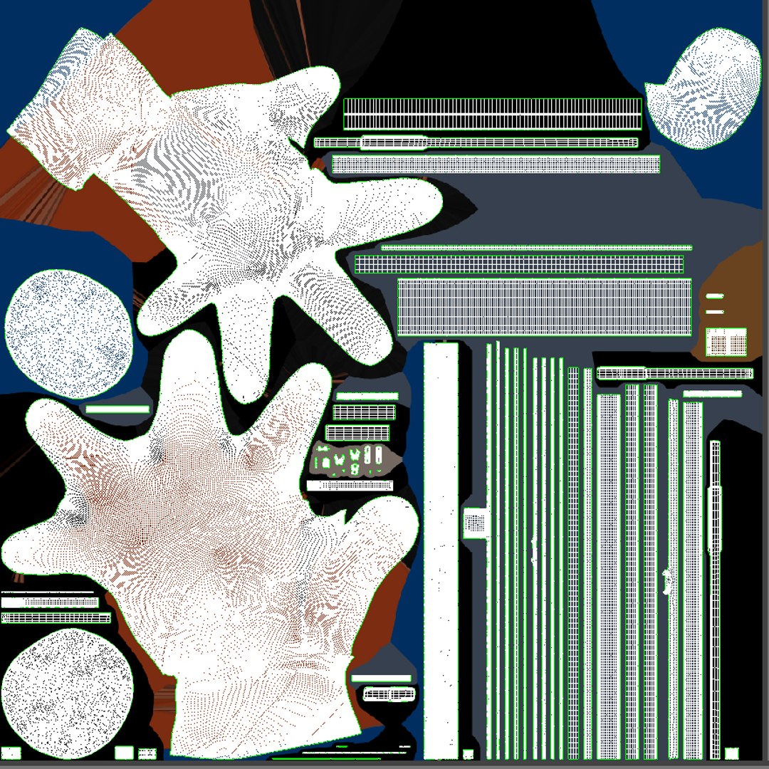 3D Model Artemis Orion Crew Survival System OCSS Gloves 3D Model ...