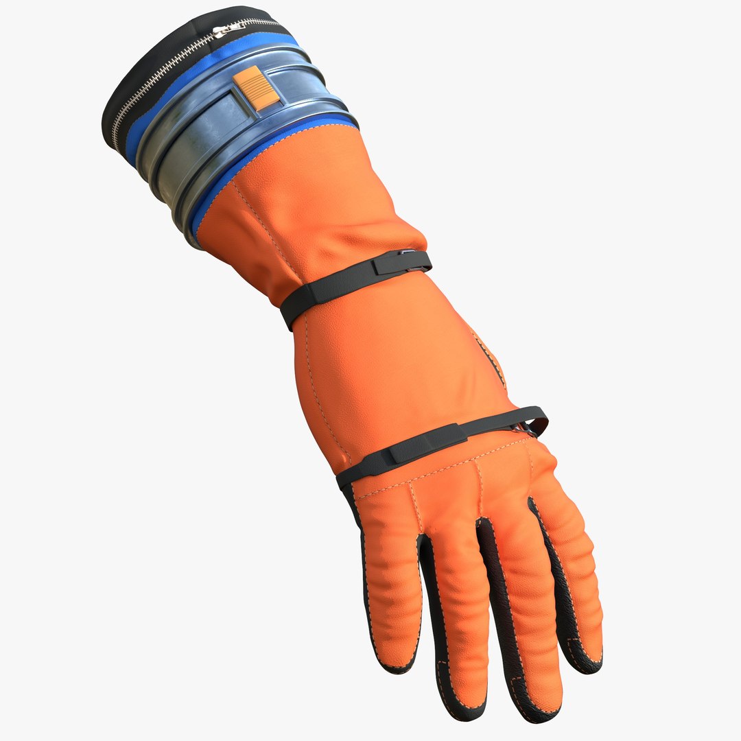 3D Model Artemis Orion Crew Survival System OCSS Gloves 3D Model ...