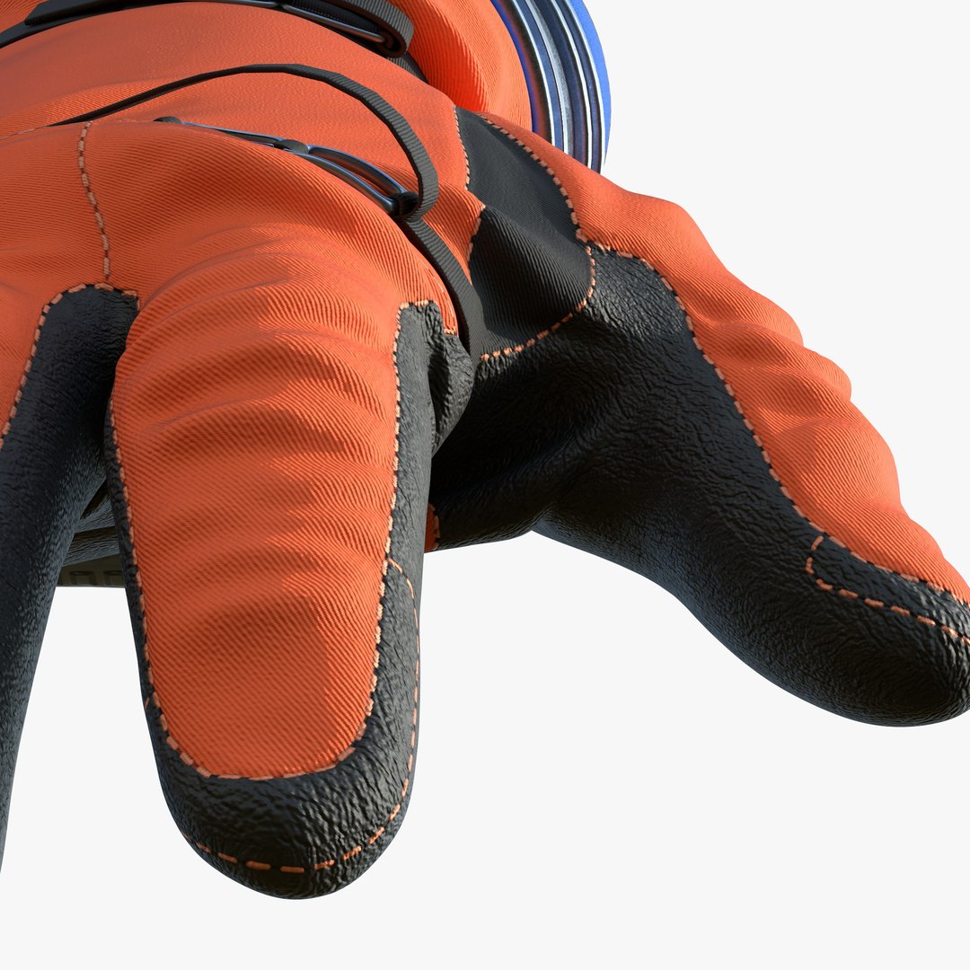 3D Model Artemis Orion Crew Survival System OCSS Gloves 3D Model ...