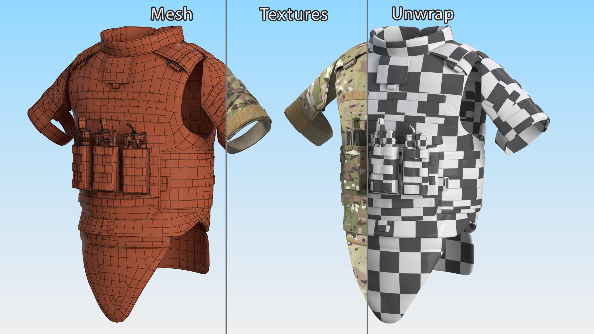 3D Tactical Military Vest Green Camo - TurboSquid 2260933