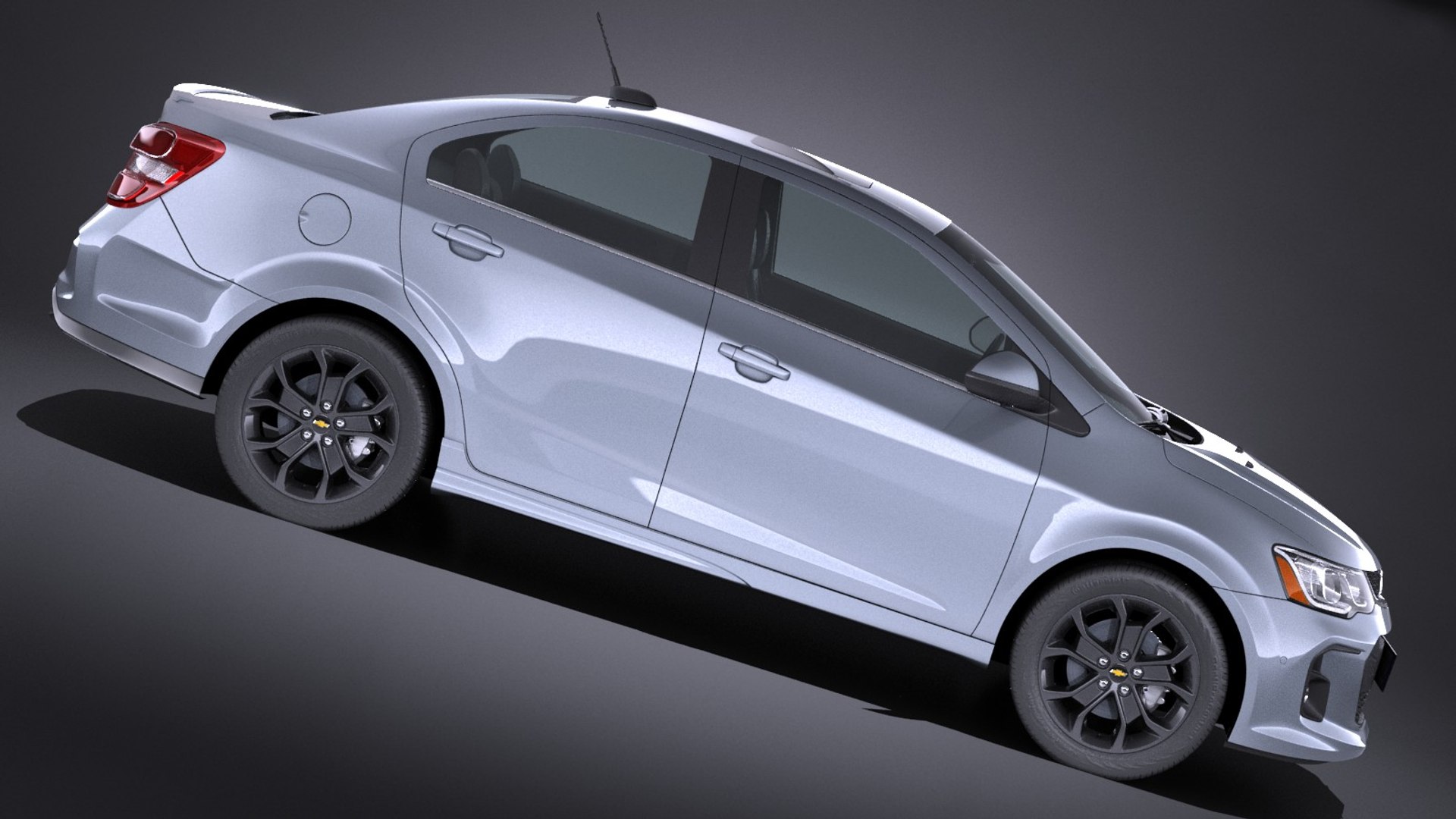 3d Chevrolet Sonic Sedan