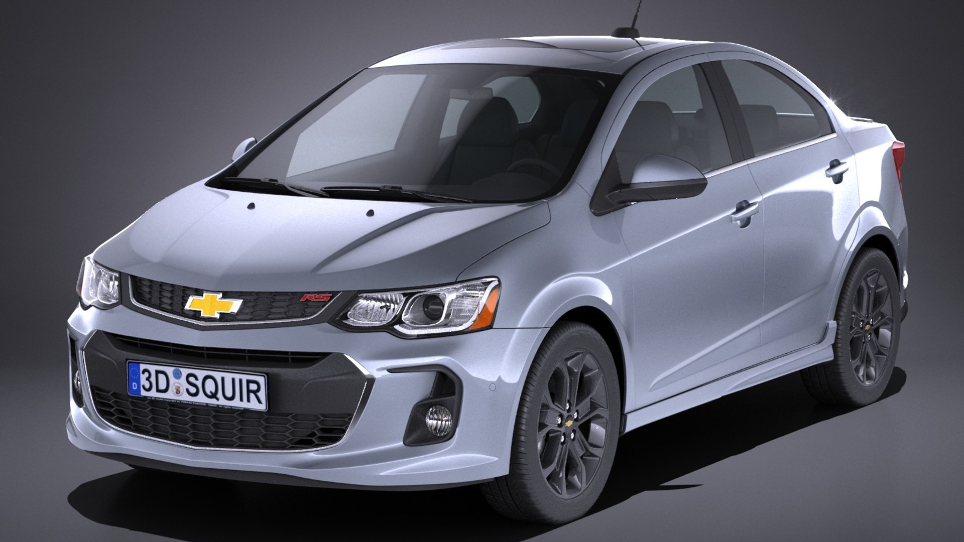 3d Chevrolet Sonic Sedan