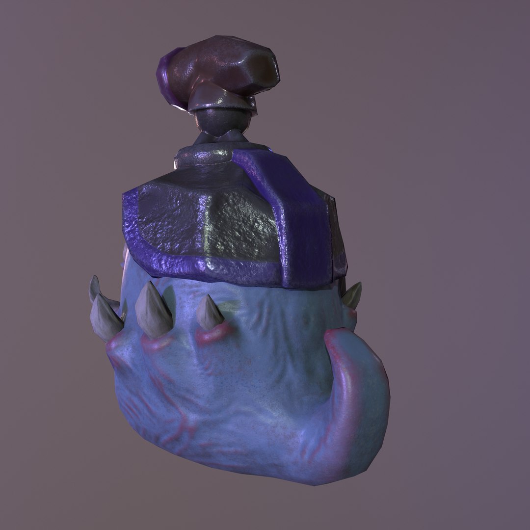 Cartoon Creature Worm Mob 3D Model - TurboSquid 2395252