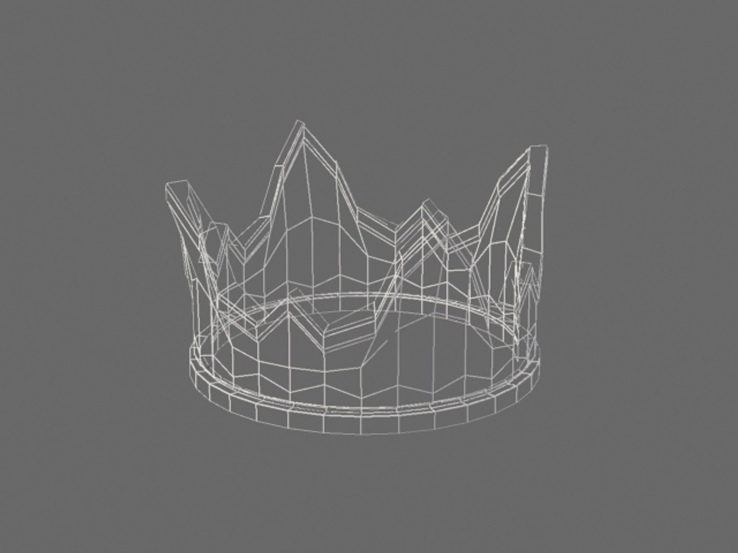 3d 3 Crowns Model