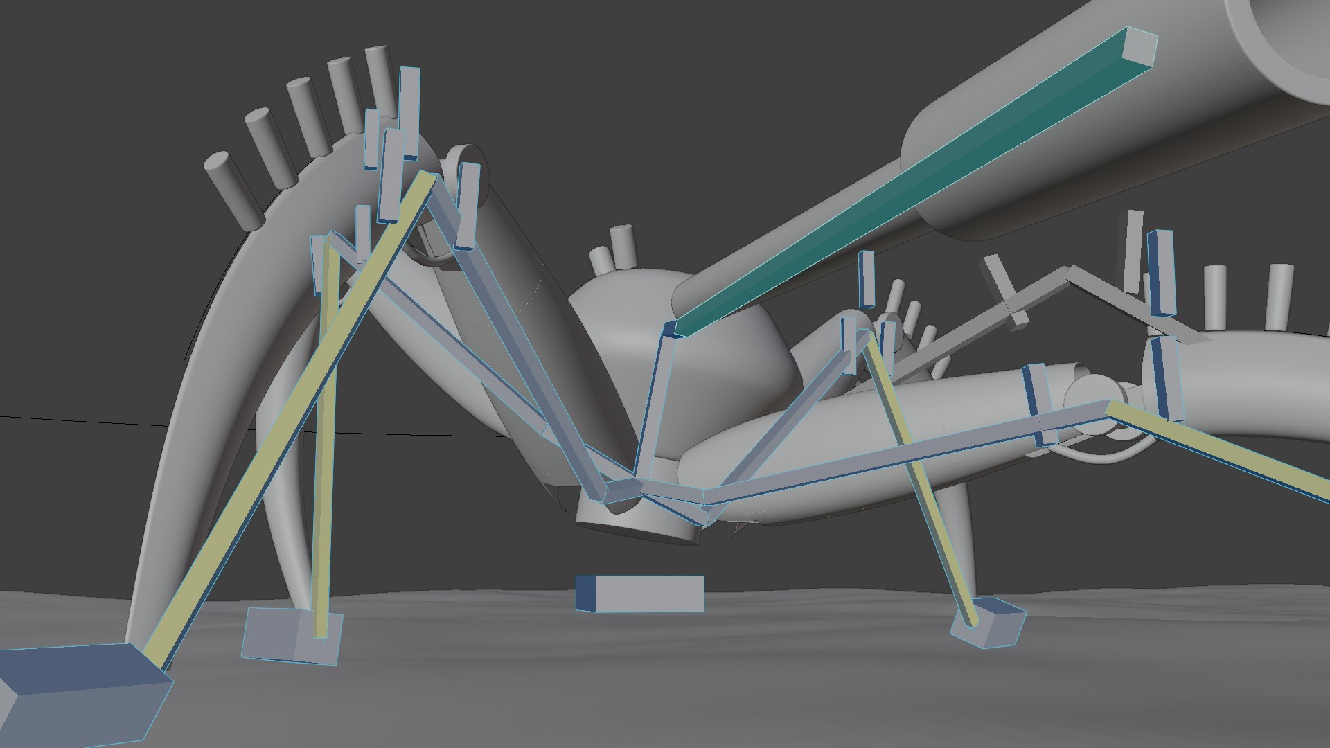 3D Spider Mecha - TurboSquid 1754844