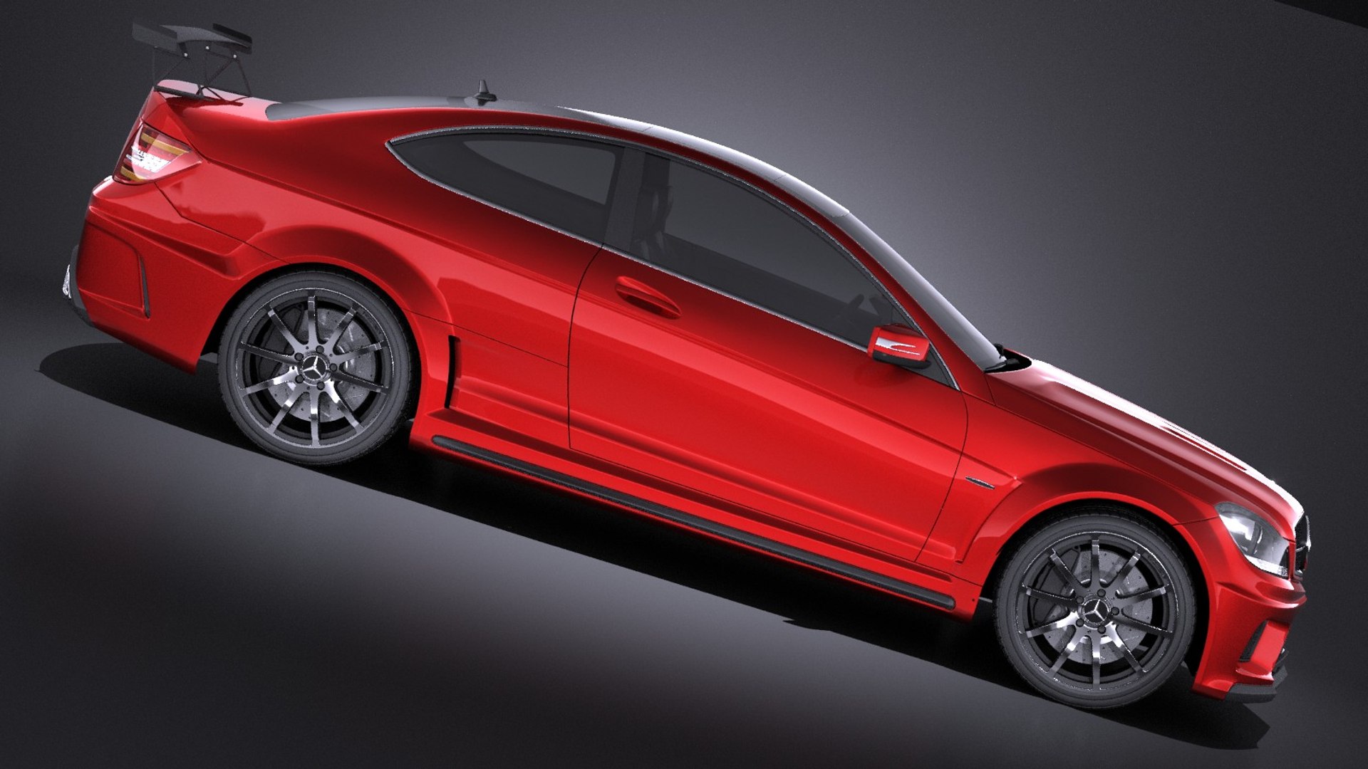 3D Mercedes C63 Amg | 1146091 | TurboSquid
