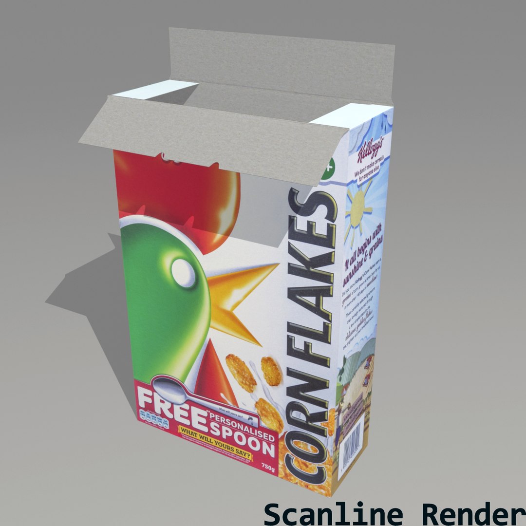 Max Breakfast Cereal Box