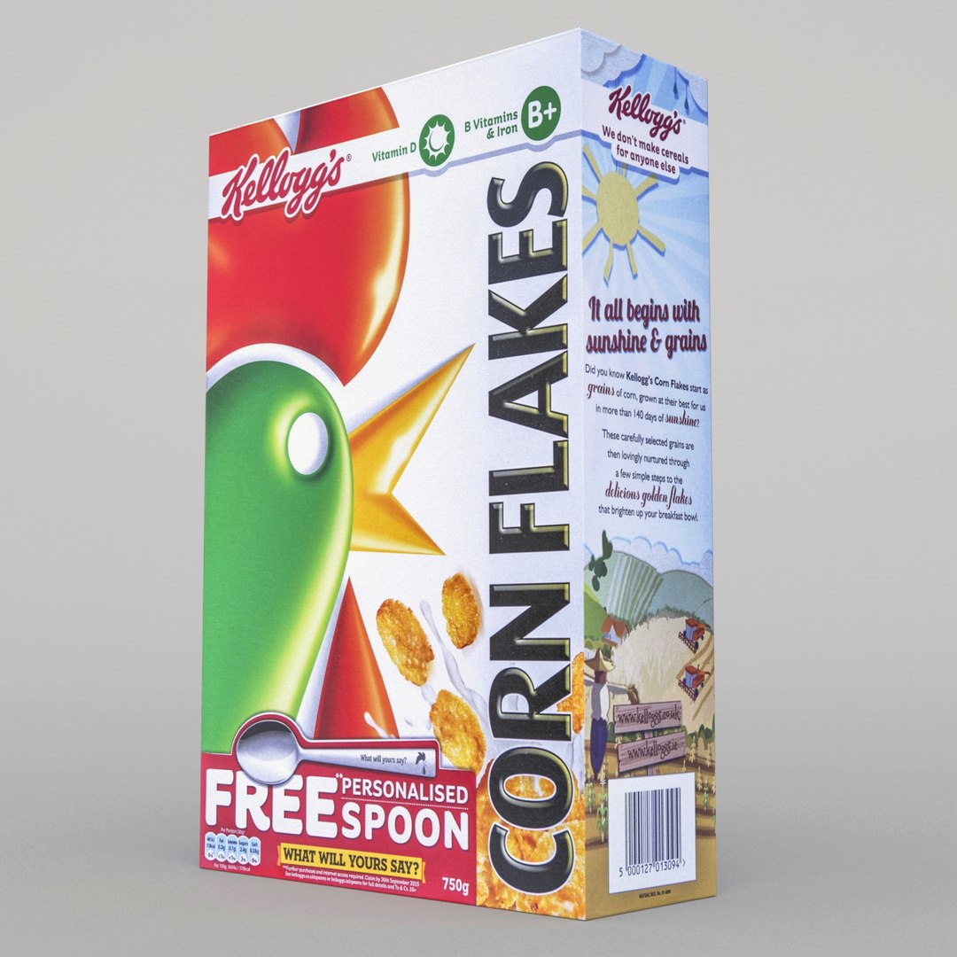 Max Breakfast Cereal Box