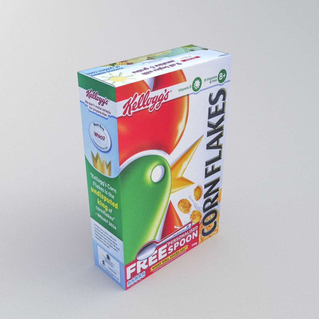 Max Breakfast Cereal Box