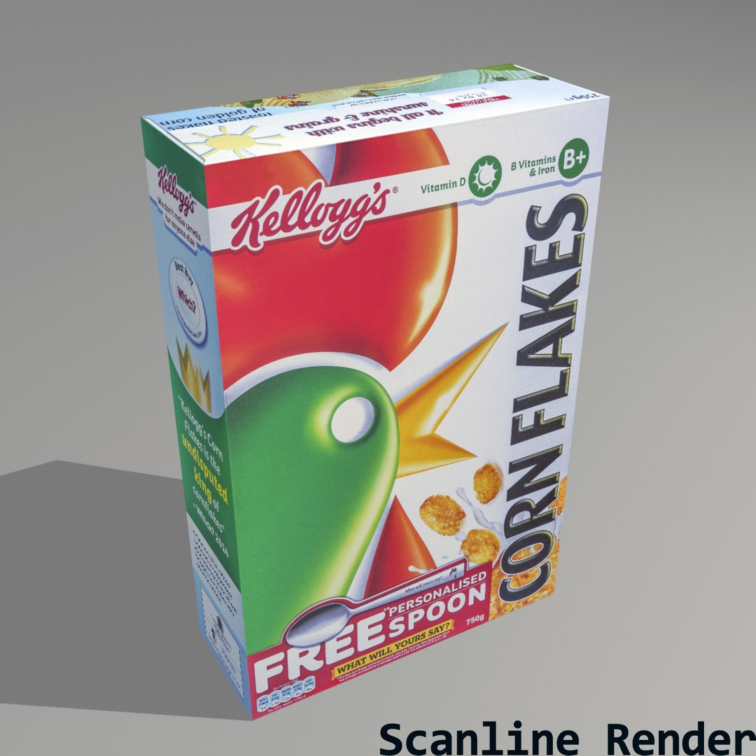 Max Breakfast Cereal Box