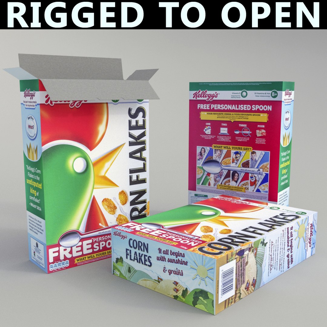 max breakfast cereal box