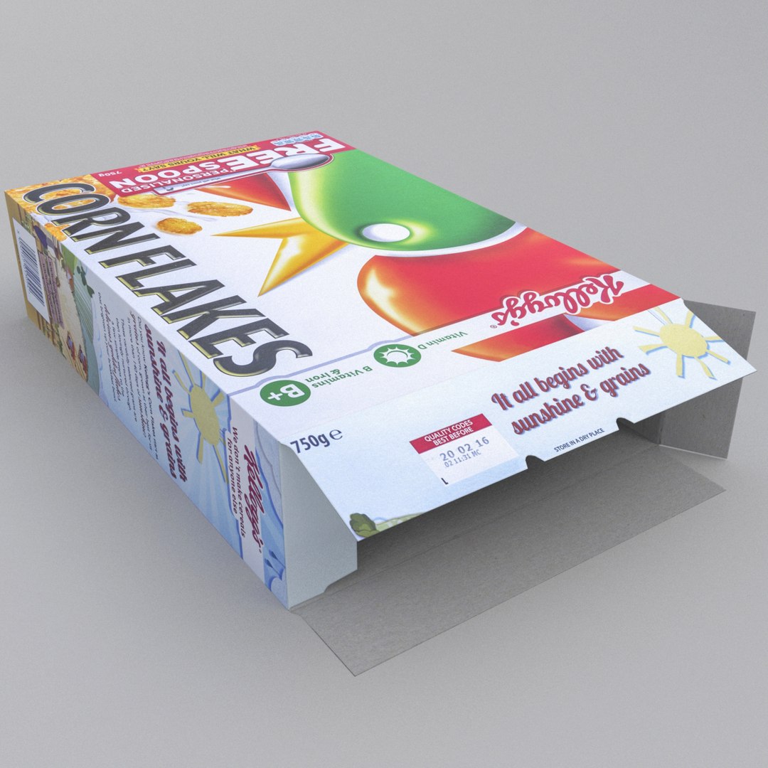 Max Breakfast Cereal Box