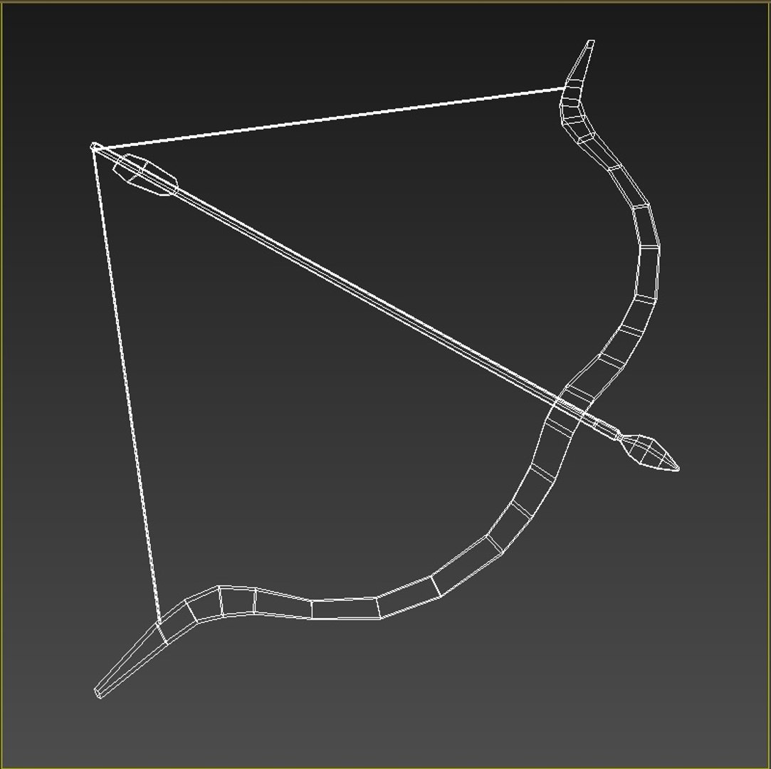Bow Arrow 3D Model - TurboSquid 1442914