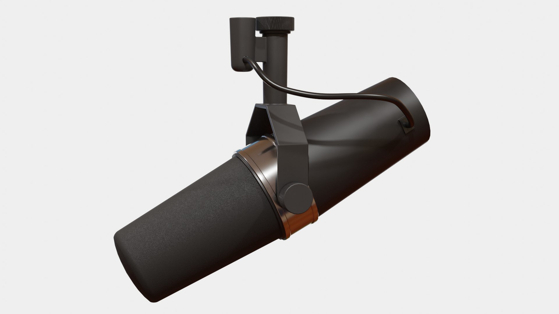 Microphone And Boom Arm 3D - TurboSquid 2086265