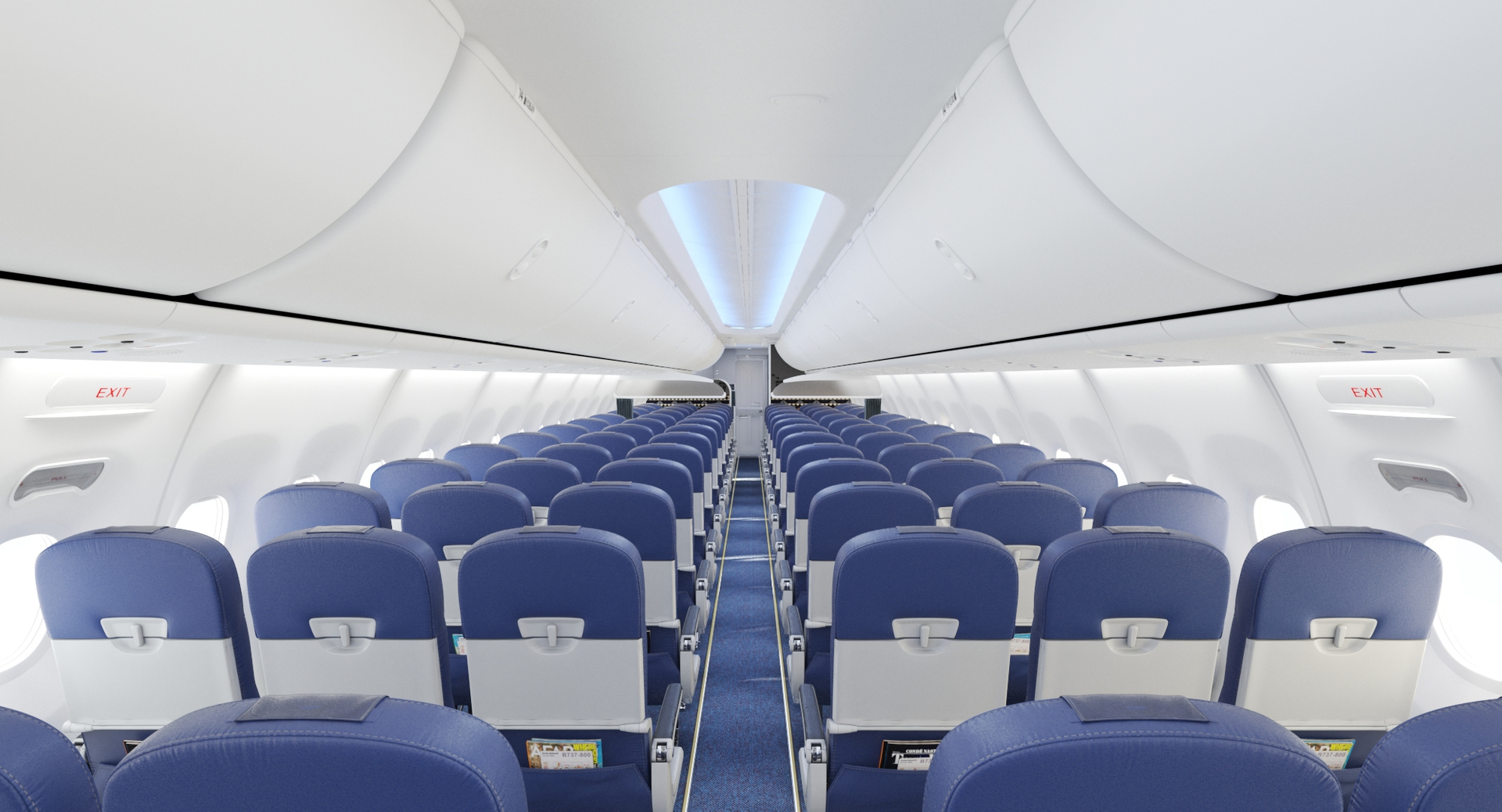 3D 3D Boeing B737 Interior Cabin Model - TurboSquid 2159422