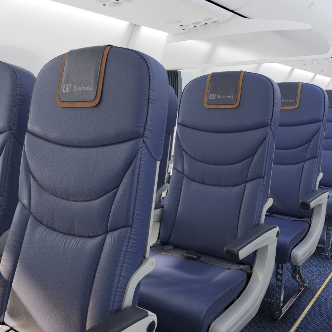 3D 3D Boeing B737 Interior Cabin Model - TurboSquid 2159422