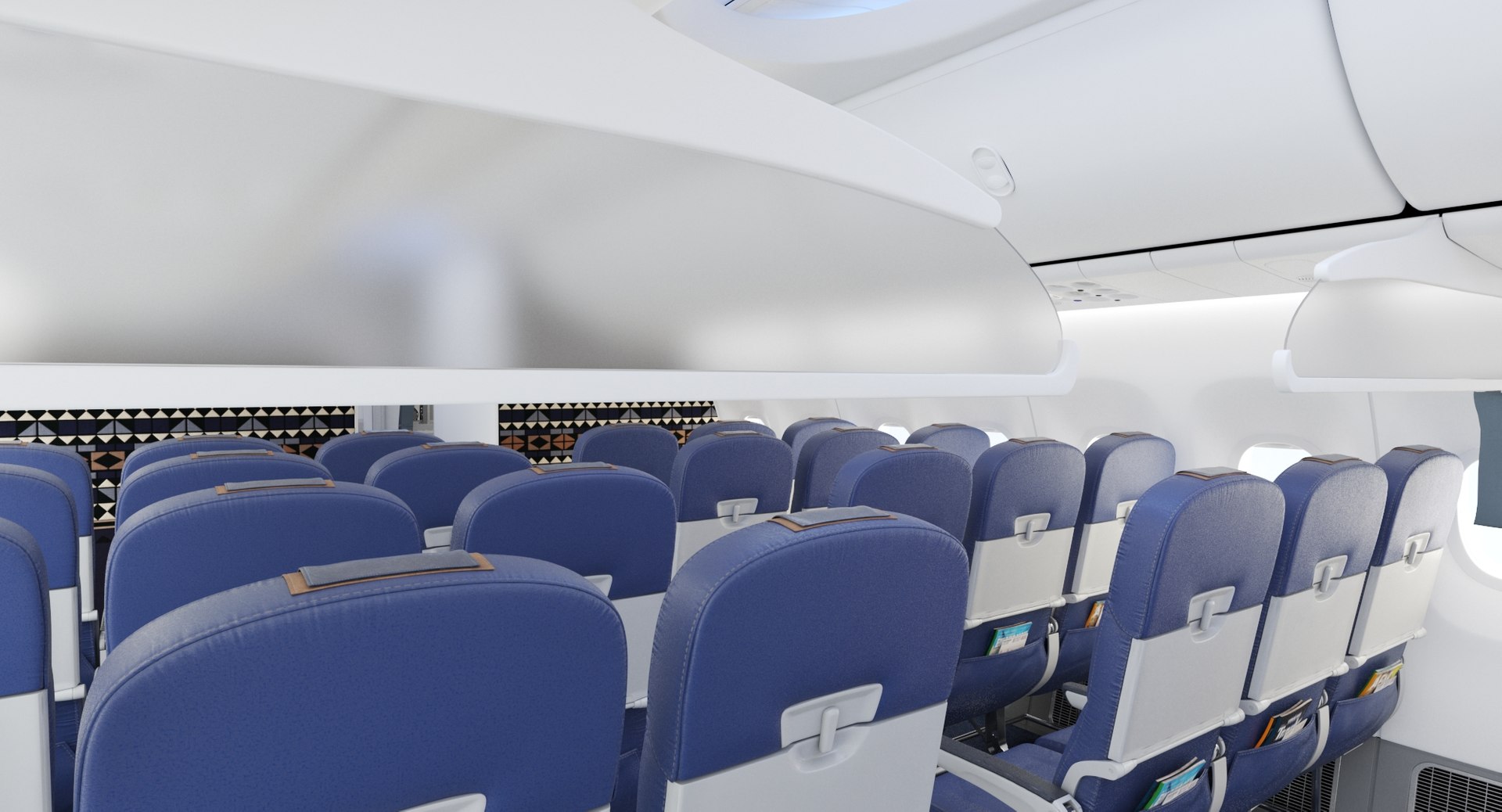 3D 3D Boeing B737 Interior Cabin Model - TurboSquid 2159422