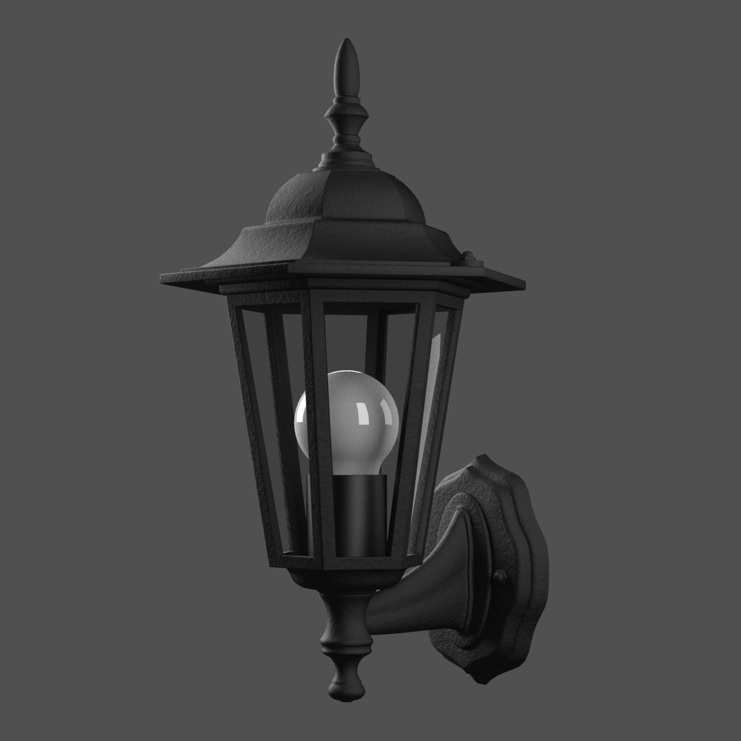 Maxwell Light Old Wall 3d Model