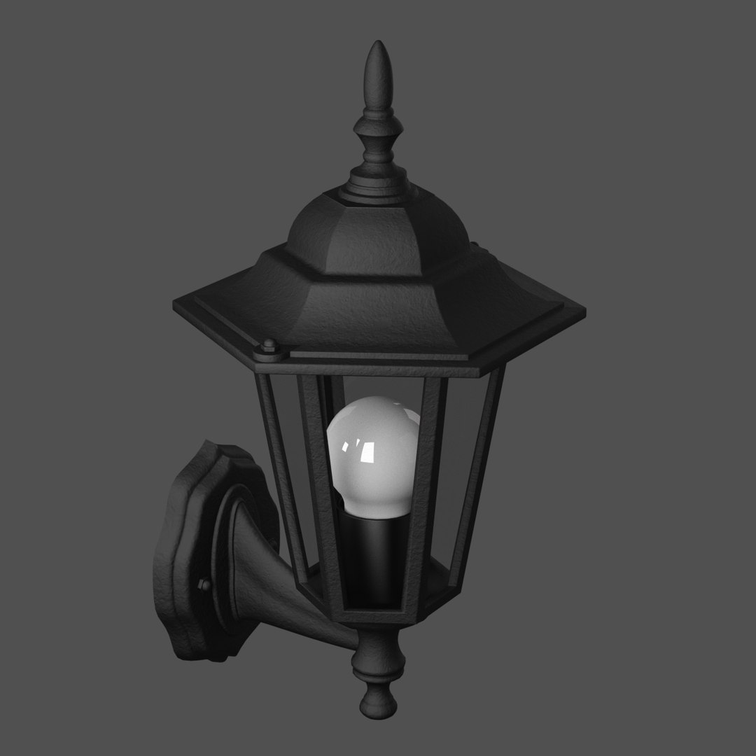 Maxwell Light Old Wall 3d Model