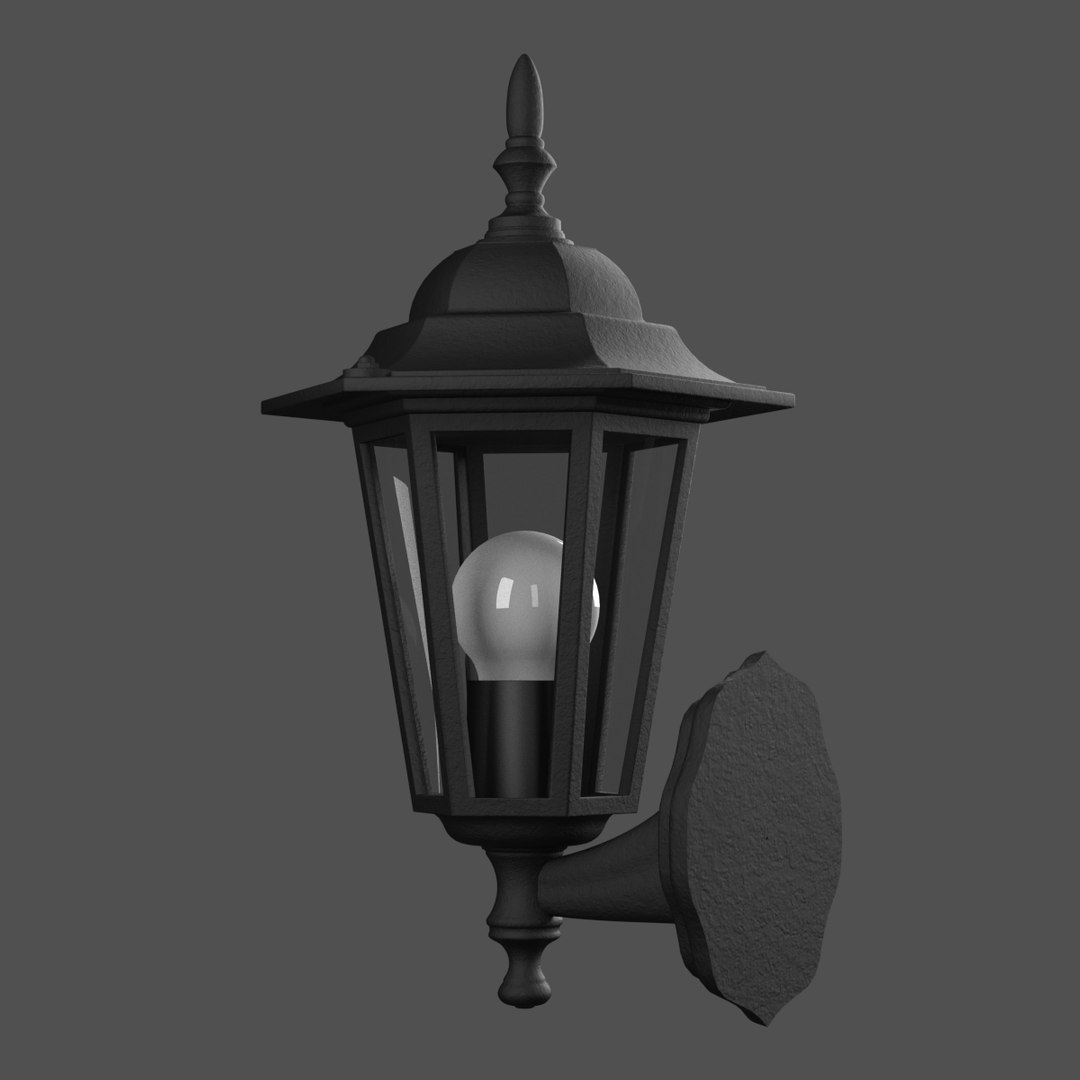 Maxwell Light Old Wall 3d Model