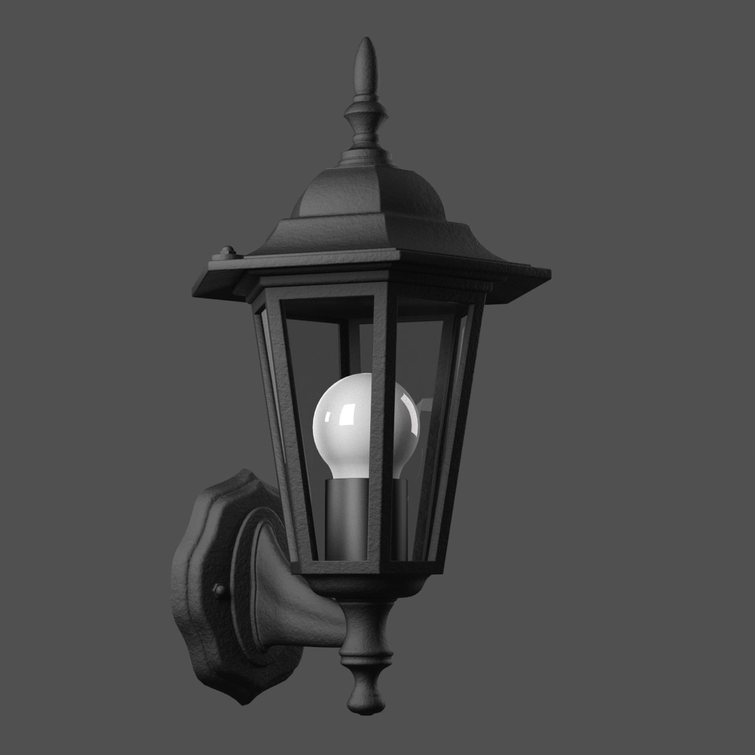 Maxwell Light Old Wall 3d Model