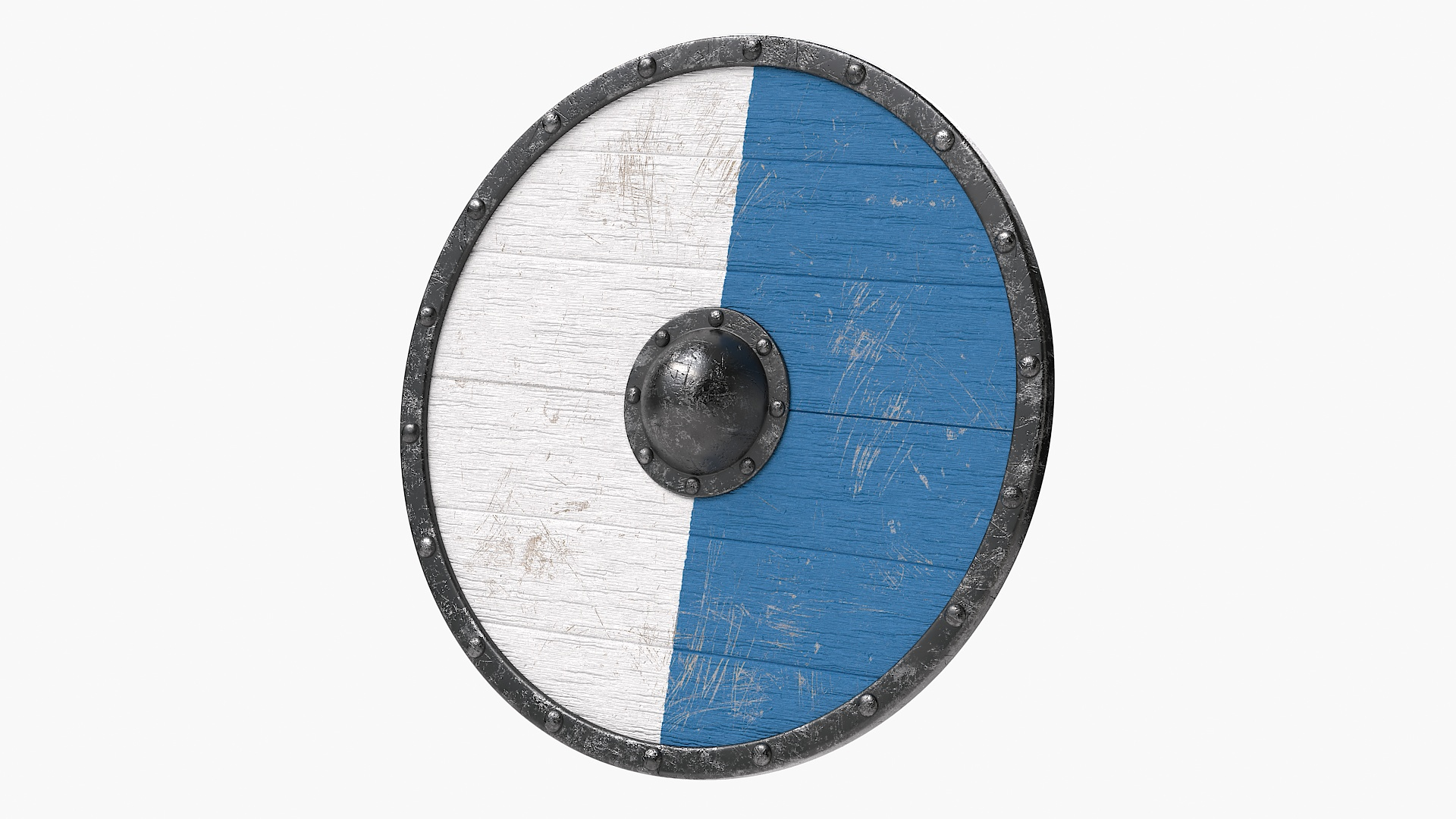 3D Viking Shield V1 Design 1 Model - TurboSquid 2283965