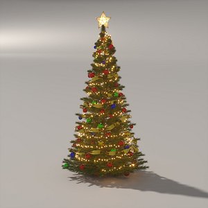 3dsmax christmas tree