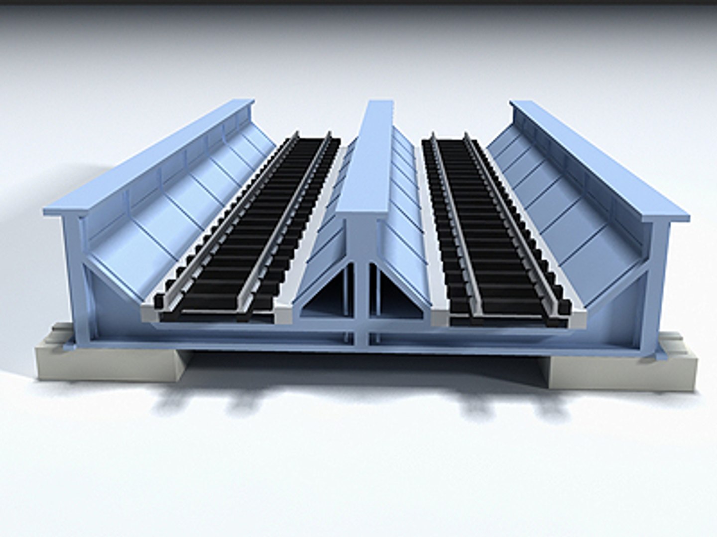 Maya Double Bay Cross Bridge