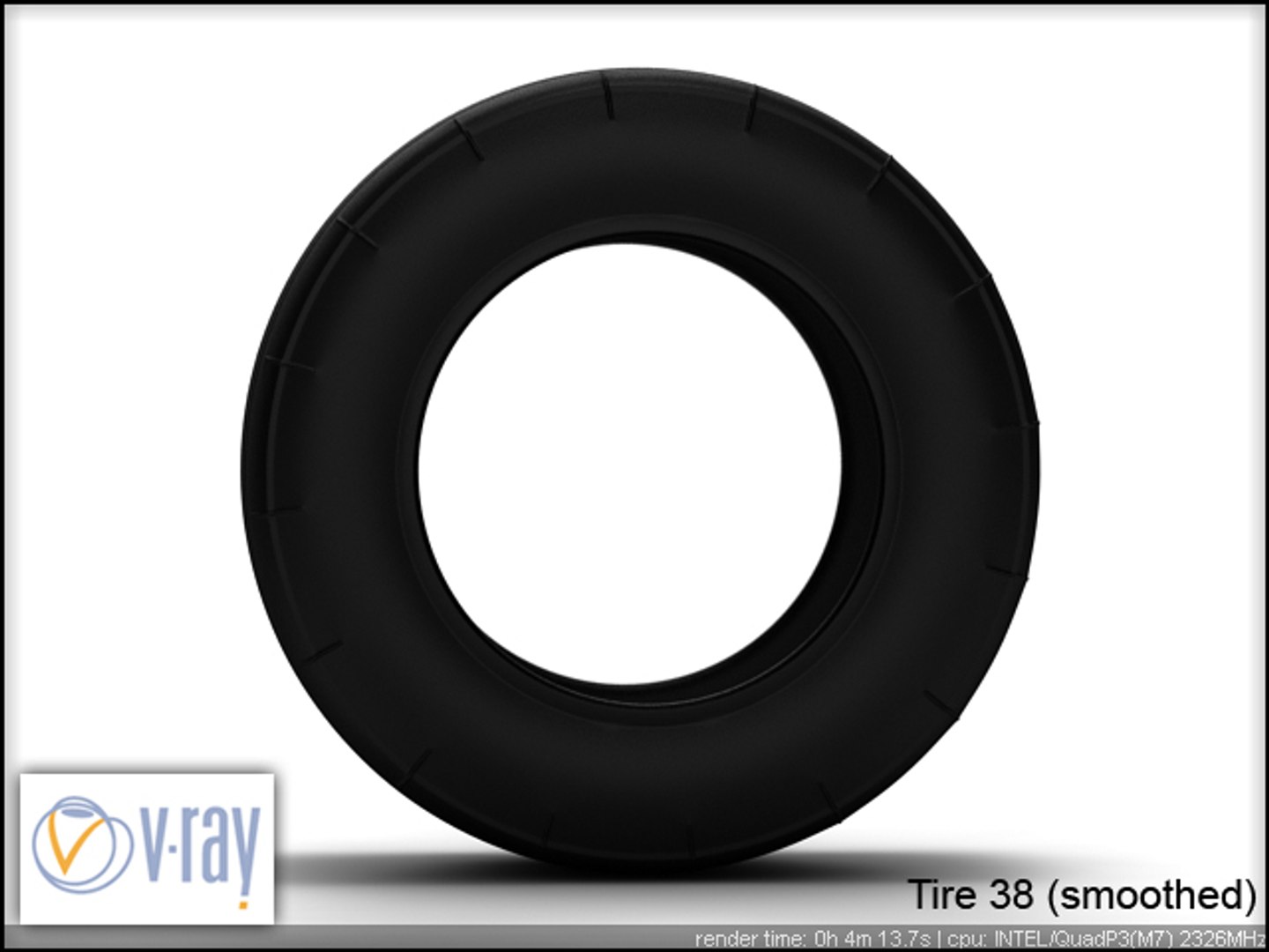 Tire 38 3d Model