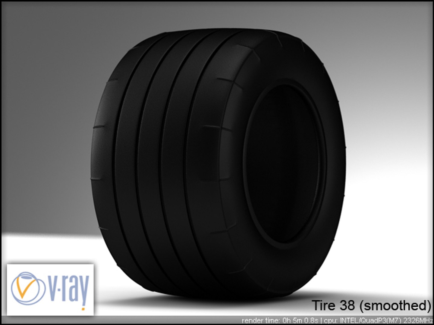 Tire 38 3d Model