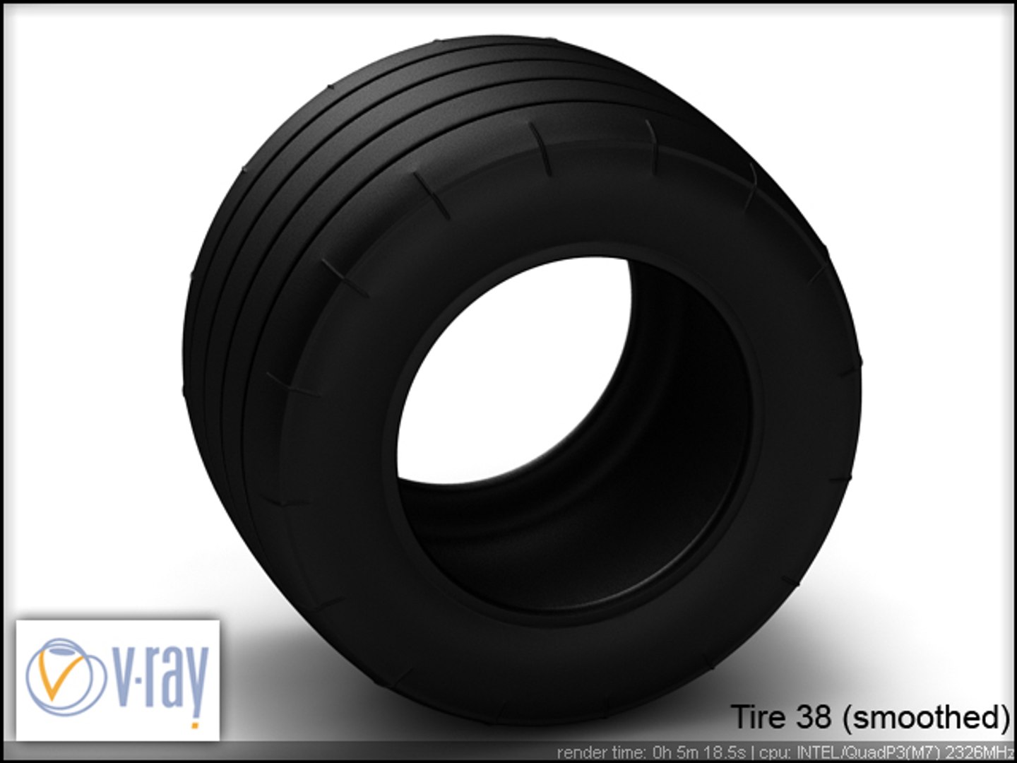 Tire 38 3d Model