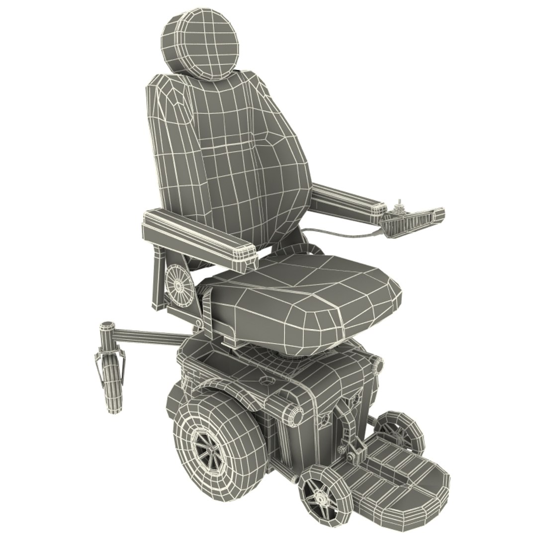 wheelchairs set modelled max