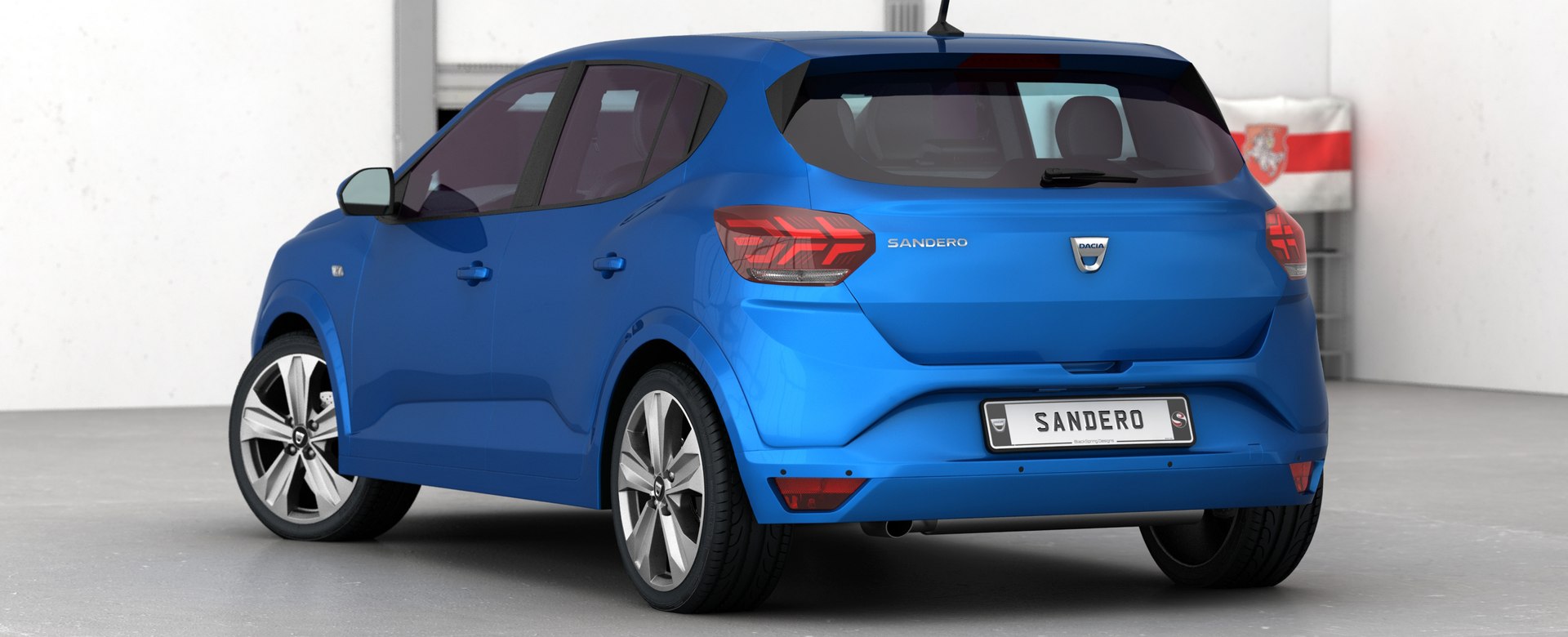 3D Model Realistic Dacia Sandero 2021 - TurboSquid 1710673