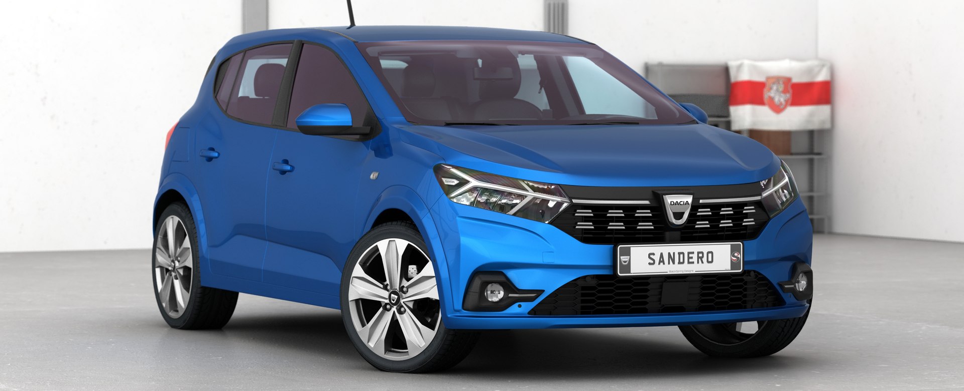 3D Model Realistic Dacia Sandero 2021 - TurboSquid 1710673