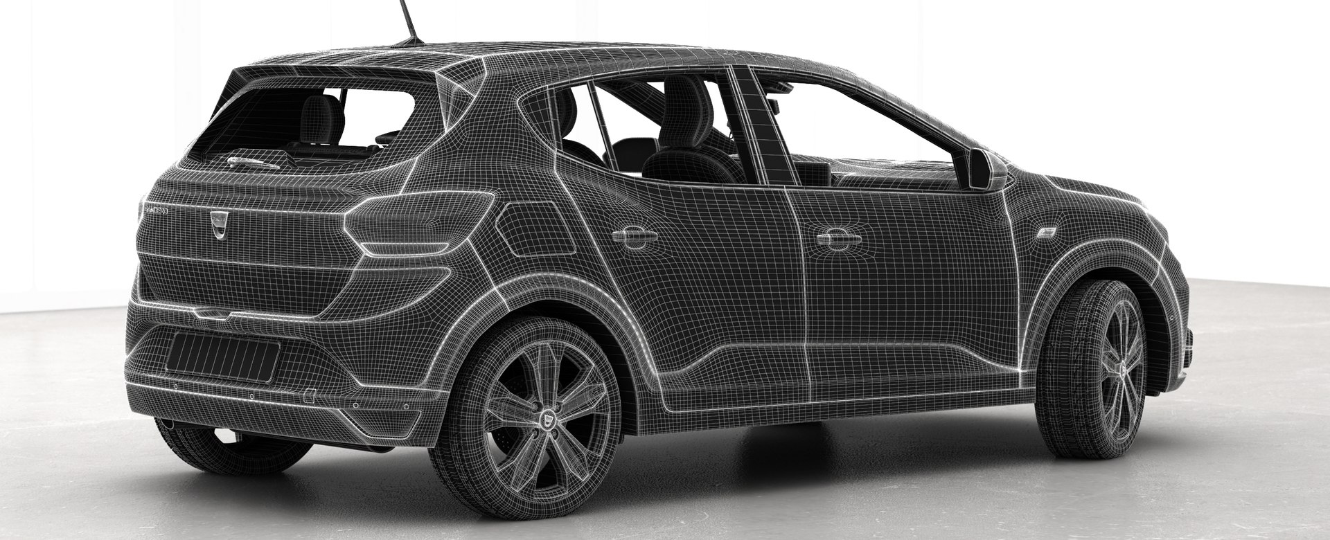 3D Model Realistic Dacia Sandero 2021 - TurboSquid 1710673