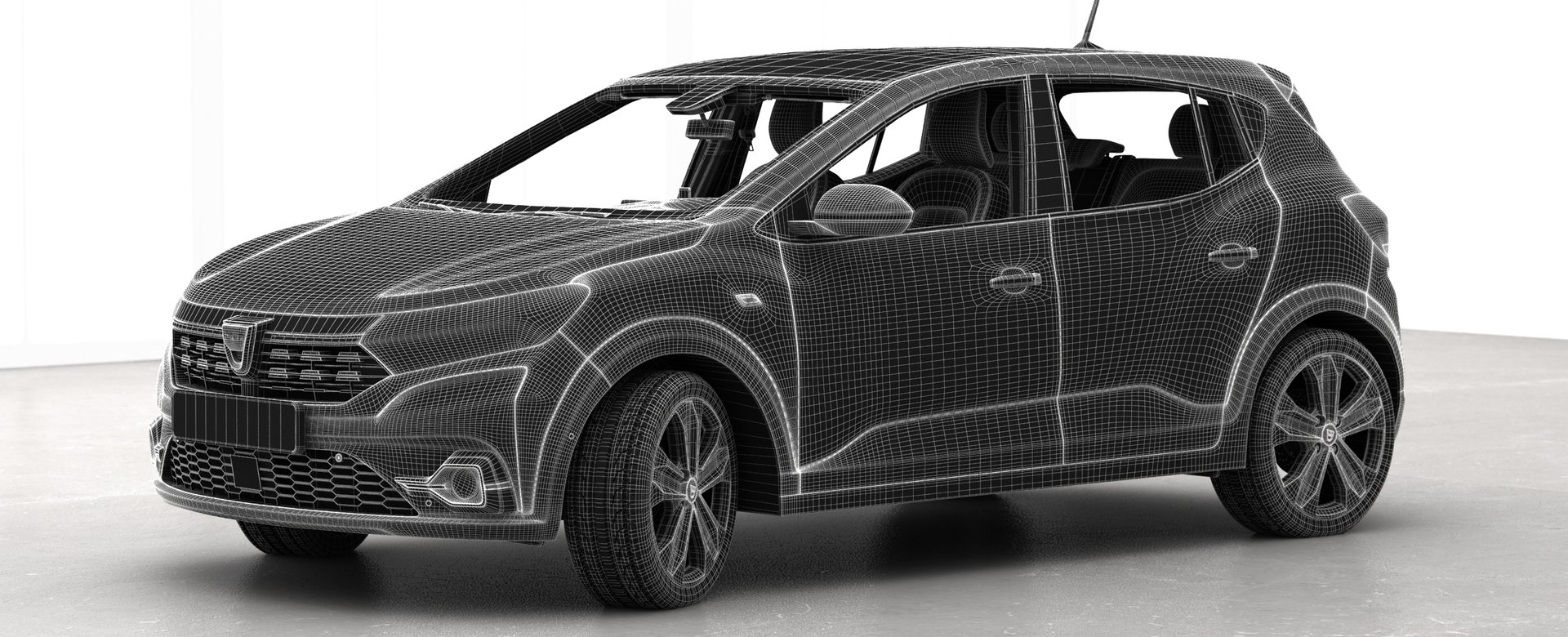 3D Model Realistic Dacia Sandero 2021 - TurboSquid 1710673