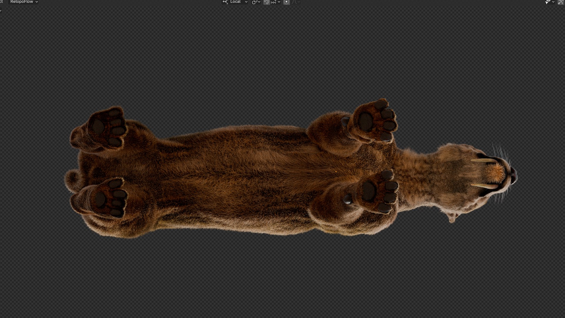 Smilodon Model - TurboSquid 2438854