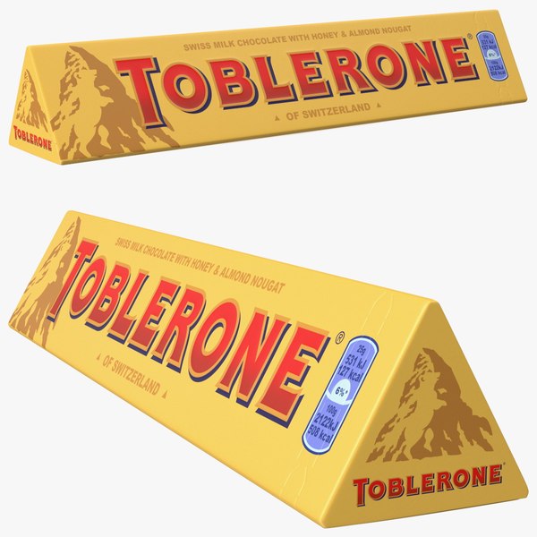 Toblerone Milk Chocolate Package 3D model - TurboSquid 1768812