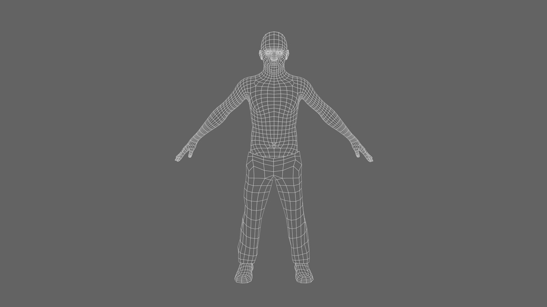 3d Character Male - Rigged Model