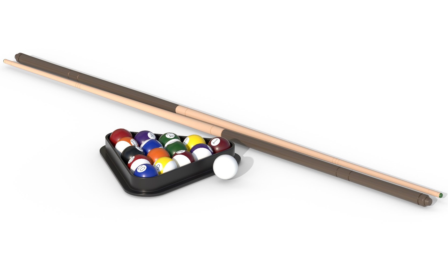 Billiard Collection 3D Model - TurboSquid 2124776