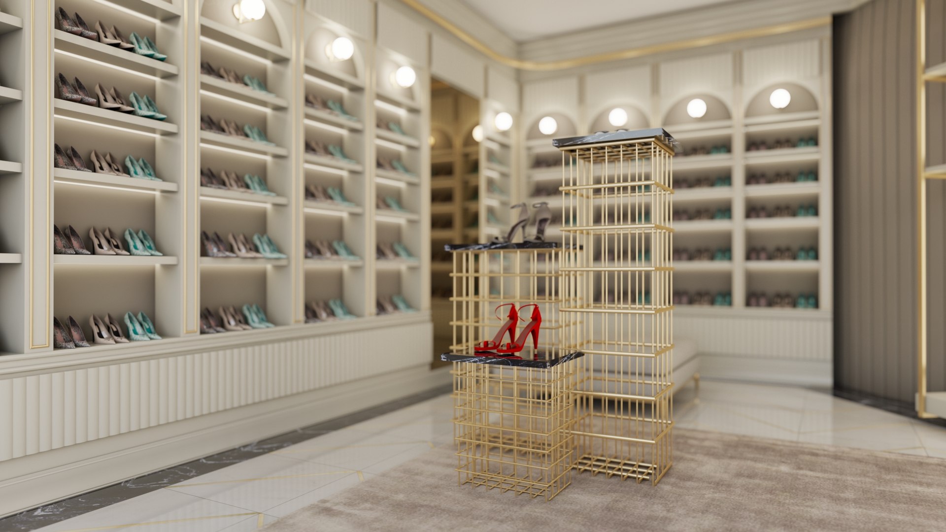 SHOP-SHOE SHOP 3D Model - TurboSquid 1864545